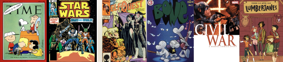 Comics Through the Decades – Shelf Analysis